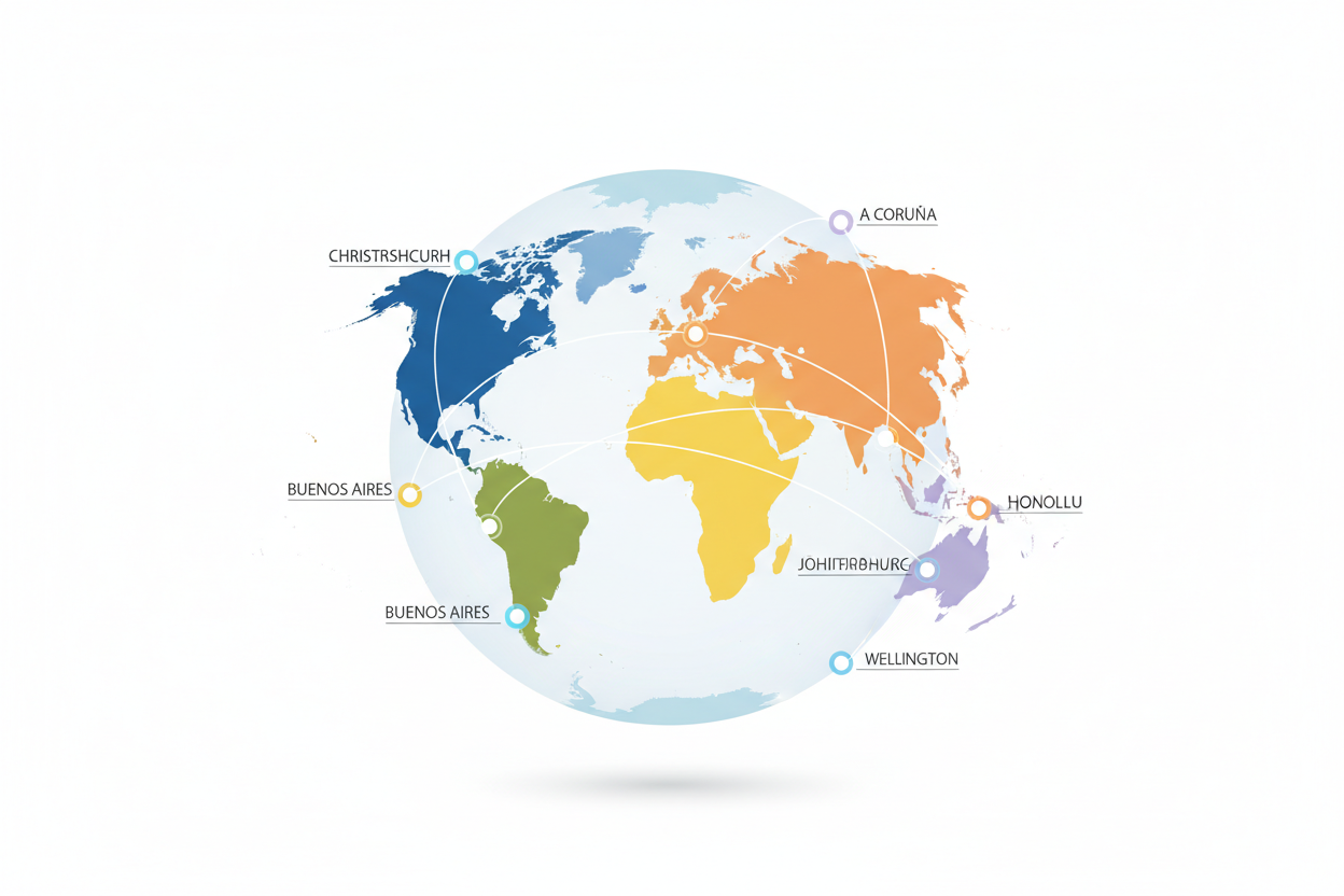 Antipodes of Major Cities: A Country-by-Country Breakdown – A N T I P O D E
